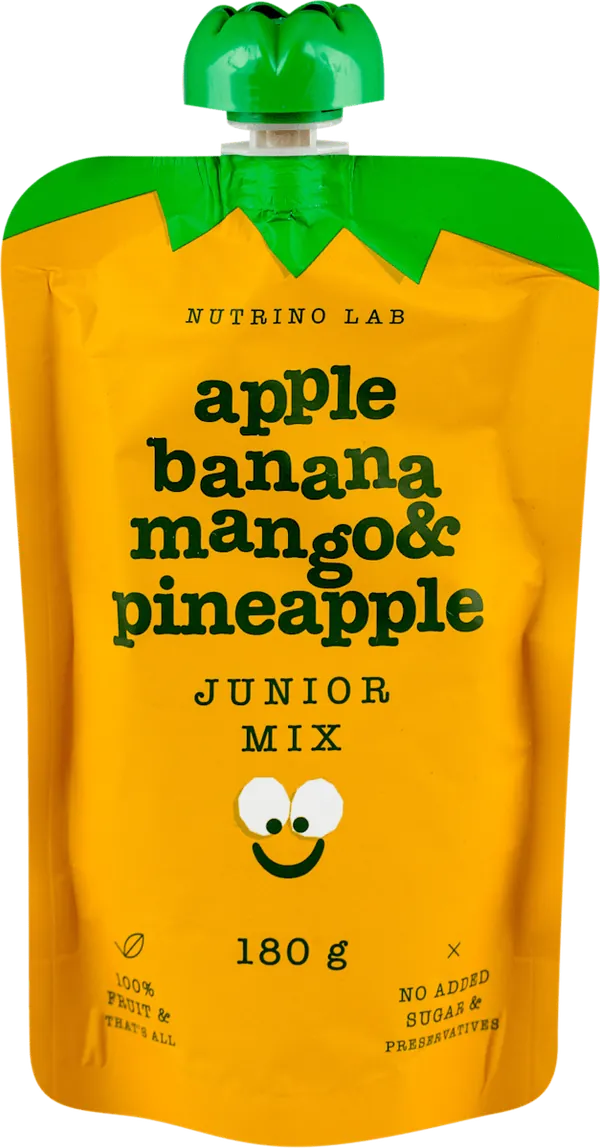 Kašice NUTRINO LAB junior mix jabuka, banana, mango i ananas 180g