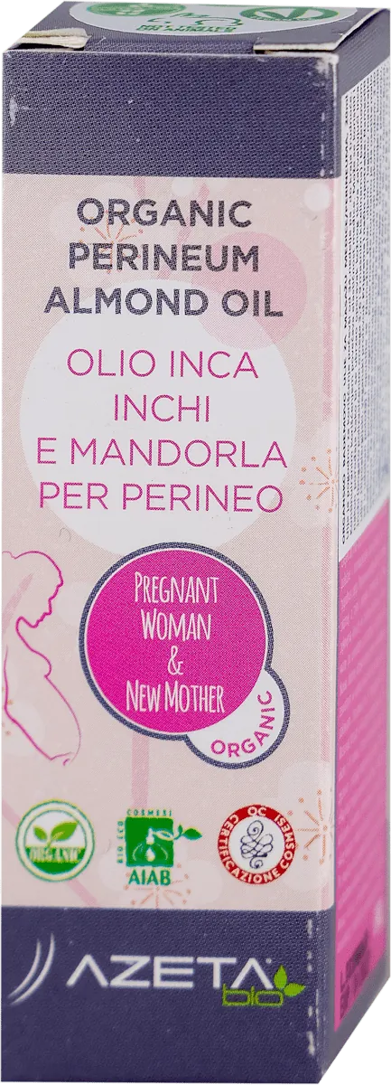Organsko bademovo ulje AZETA BIO za masažu međice 20ml