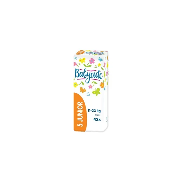 Pelene za bebe BABYCUTE Junior 5 42kom