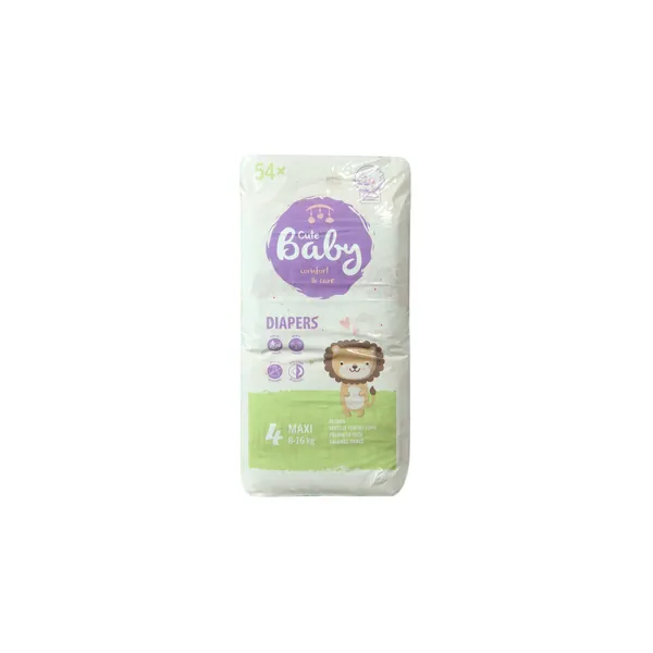 Pelene za bebe CUTE BABY Maxi 4 54kom