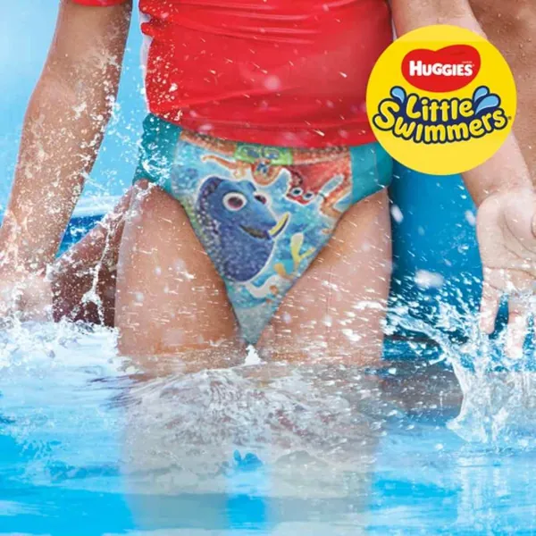 Pelene za bebe HUGGIES za kupanje 2-3 12kom
