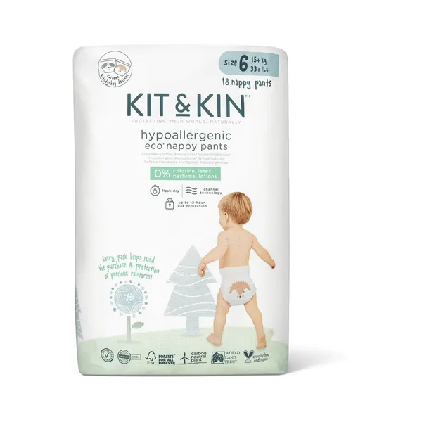 Pelene za bebe KIT&KIN pants 6 18kom