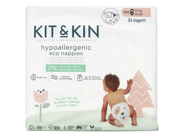 Pelene za bebe KIT&KIN veličina 6 14+kg 24kom