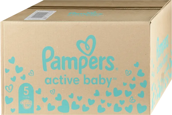 Pelene za bebe PAMPERS Active baby MP 5 150kom