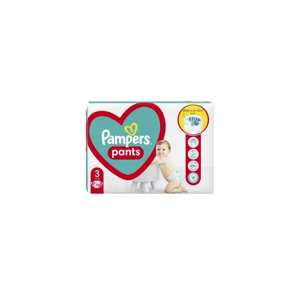 Pelene za bebe PAMPERS Pants GP 3 76kom