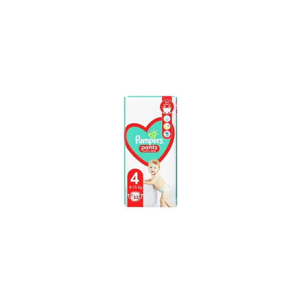 Pelene za bebe PAMPERS pants 4 52kom