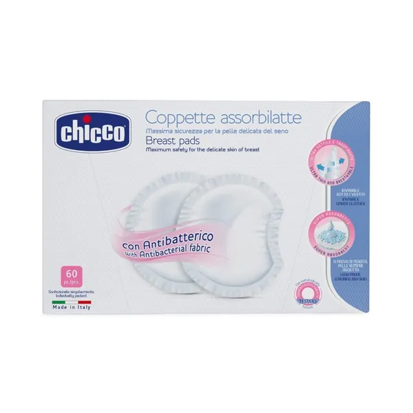 Tuferi za grudi CHICCO 60kom