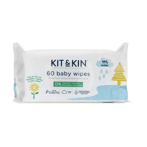 Vlažne maramice KIT&KIN baby 60kom
