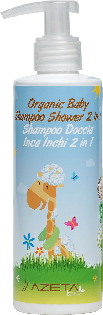 Šampon i kupka AZETA BIO organski 2u1 200ml