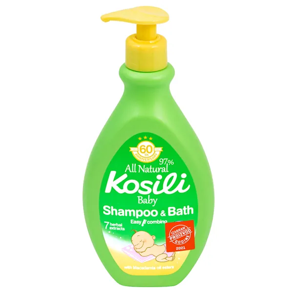 Šampon i kupka KOSILI all natural 2u1 400ml