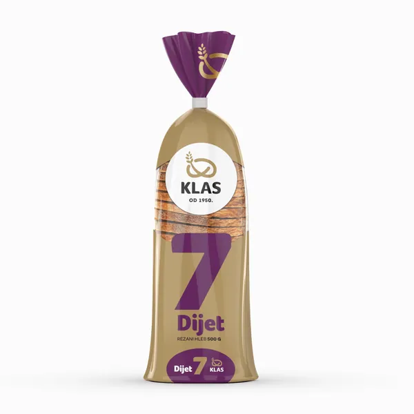 Hleb KLAS dijet rezani 500g