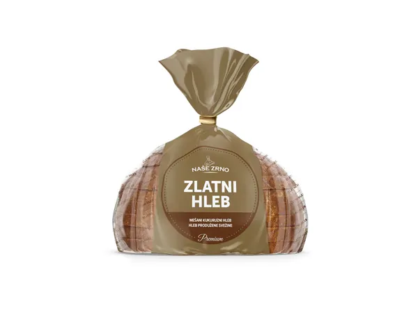 Hleb TVOJIH 5 MINUTA Zlatni-mešano kukuruzni 350g