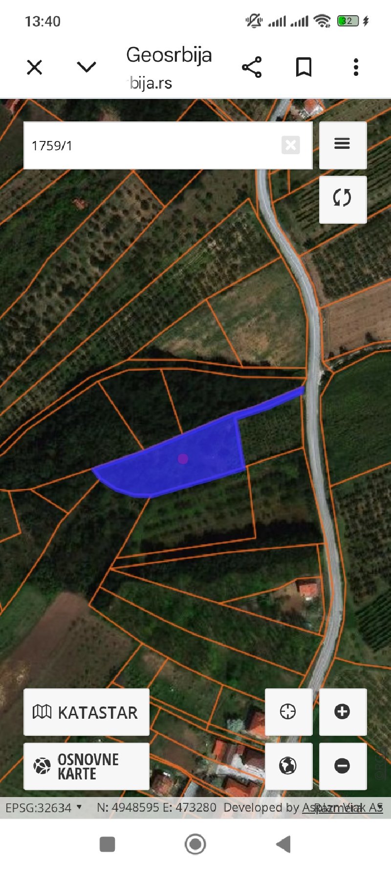 Prodajem plac od 25 ari