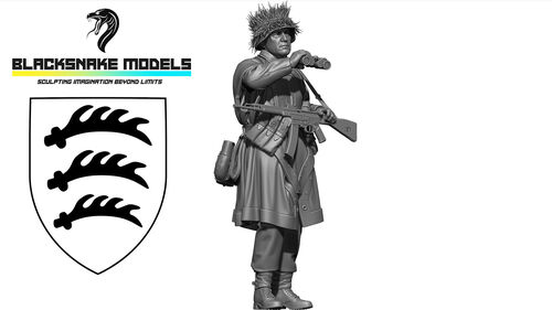 NEW! BlackSnake Model PG-06 German WWII Panzergrenadier No.6 - Squad Leader (1 Figure)