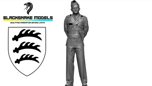 NEW! BlackSnake Model PZ-03 German WWII Veteran Panzer Crewman No.2 - Eastern Front 1944 (1 Figure)