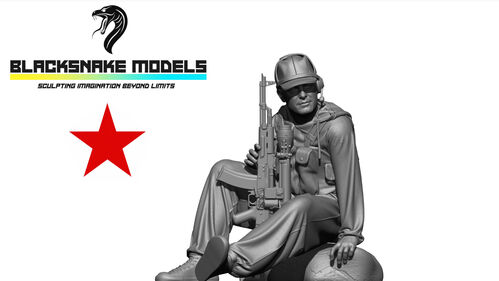NEW! BlackSnake Model SPETNAZ-06 Spetsnaz Soldier No.6 - Hunter (1 Figure / Afghanistan mid-1980s)