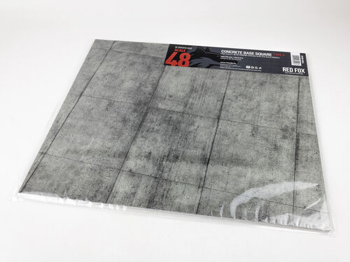 Red Fox Studio DB-48016 Concrete Base Square Type 4 (380 x 320 mm / Universal)