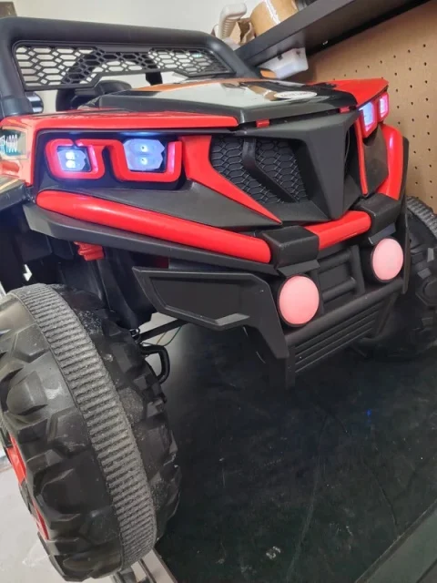 Proizvod sa nedostatkom - OUTLET - Baby džip tesla 12v y-mb5561-2 crvena ( 793204 )