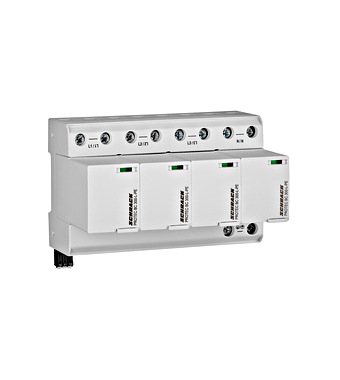 Odv. POWERTEC PF 25kA +H, T1 275, 4+0, utični, ug. osigurač
integiran osigurač, utična izvedba