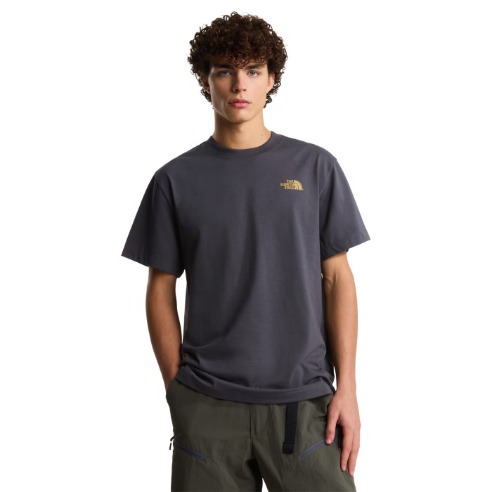The North Face Stone Logo Rlx Anthracite Grey majica