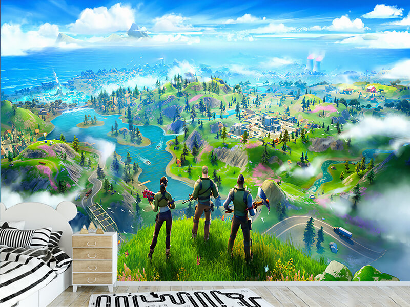 Pogled na Fortnite svet