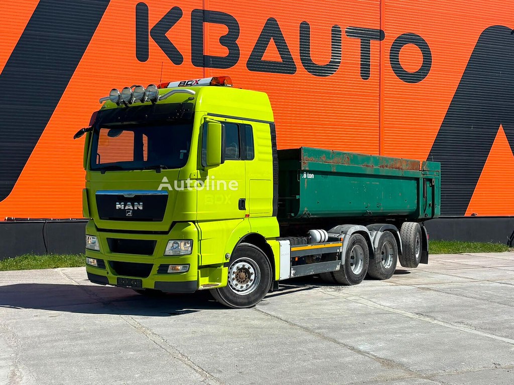 MAN TGX 35.540 8x4*4 BOX L=6146 mm kiper