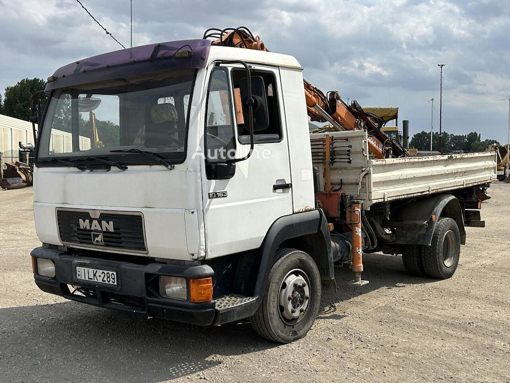 MAN 10.163 LK darus billencs kiper