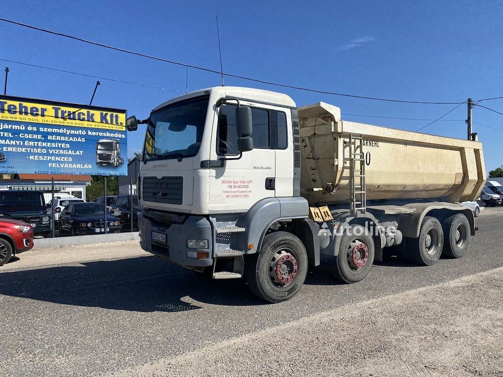 MAN TGA 35.440 8X4 BB kiper