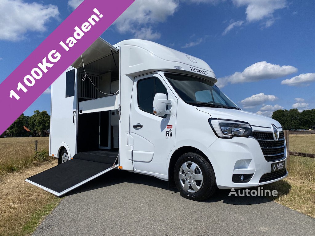 Novi Renault Master Ultra Light 1100KG laadvermogen! vozilo za prevoz konja