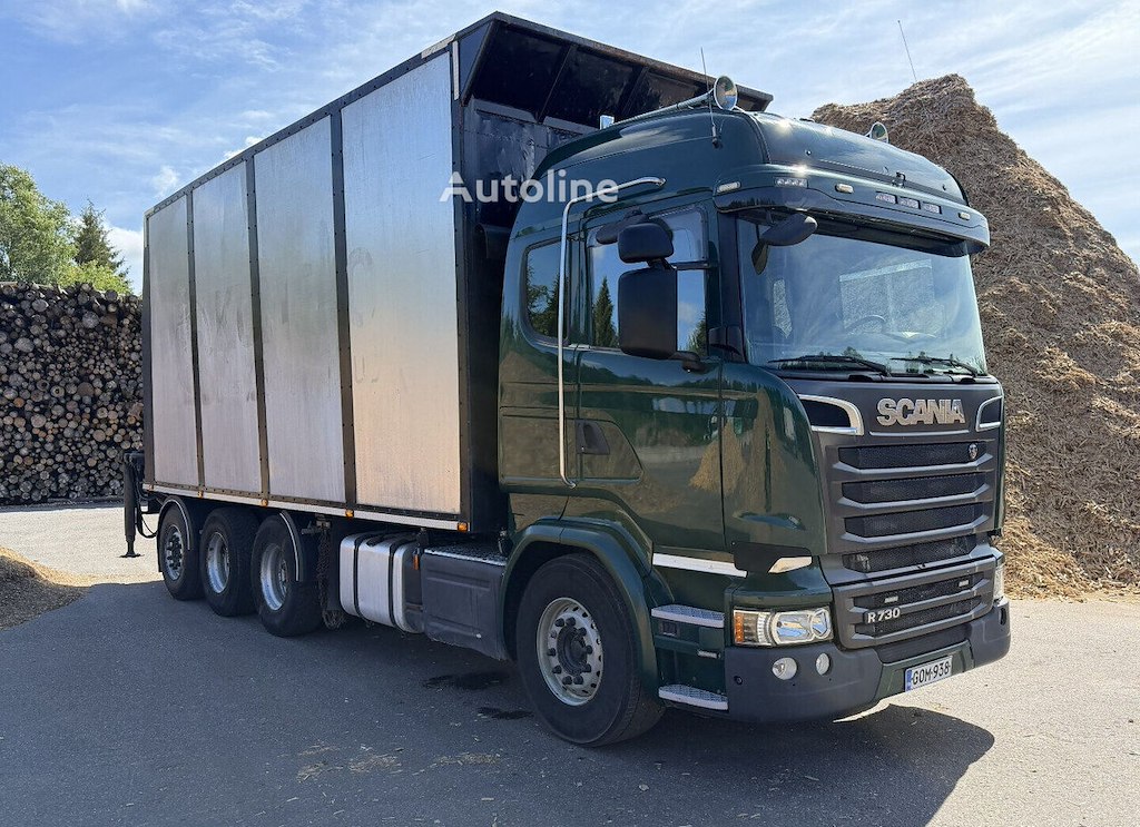 Scania R730 kamion s ravnom platformom