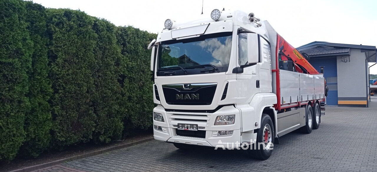MAN TGS 33.500 kamion s ravnom platformom
