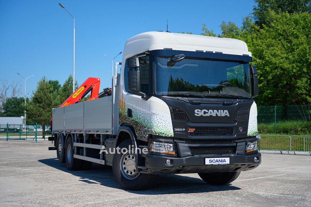 Novi Scania P350 kamion s ravnom platformom