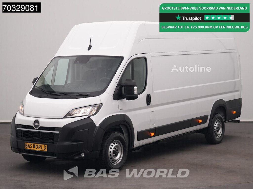 Opel Movano-e Elektrisch 110kWh 475km Stadsbereik Snelladen L4H3 Came laki furgon