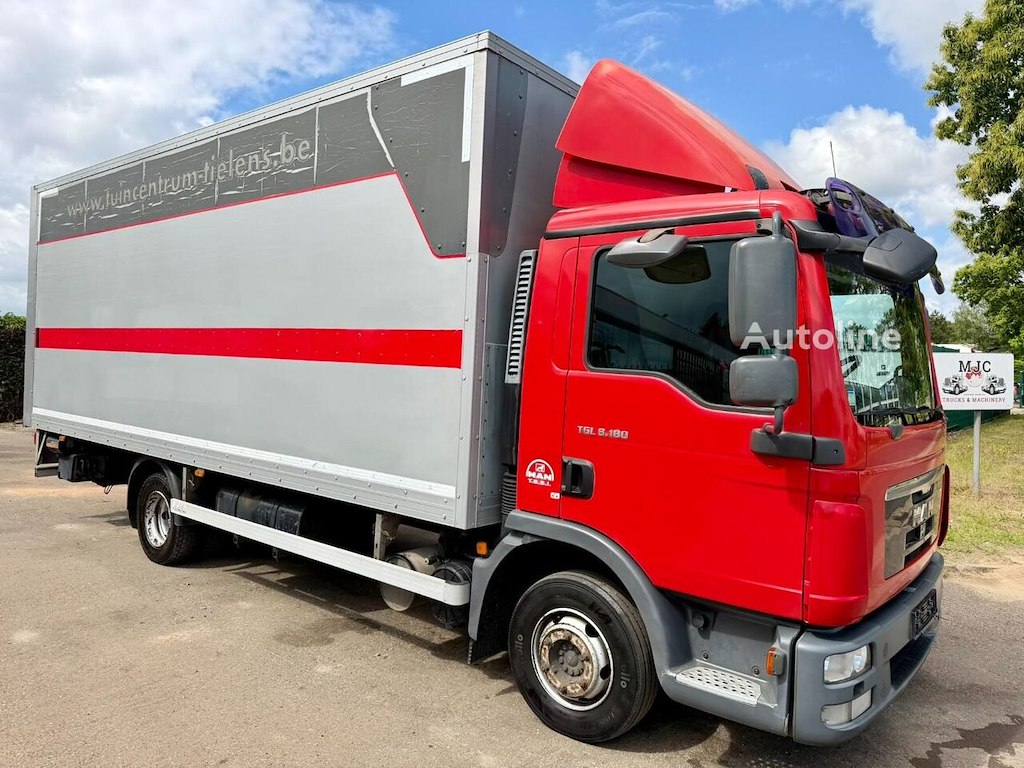 MAN TGL 8.180 CLOSED BOX / KOFFER (6m30 x 2m44 x 2m36) - 296.000km - kamion furgon