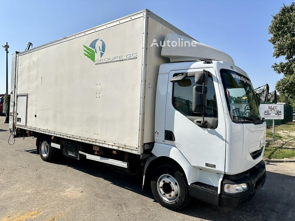 Renault MIDLUM 180 DCI 10T - CLOSED BOX 6.5m x 2.47m x 2.52m - E3 - AIR kamion furgon