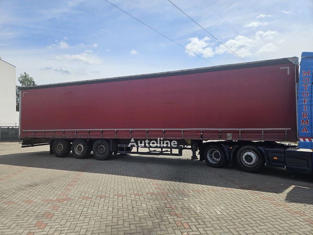 Schmitz Cargobull SCS 24 poluprikolica sa kliznom ceradom