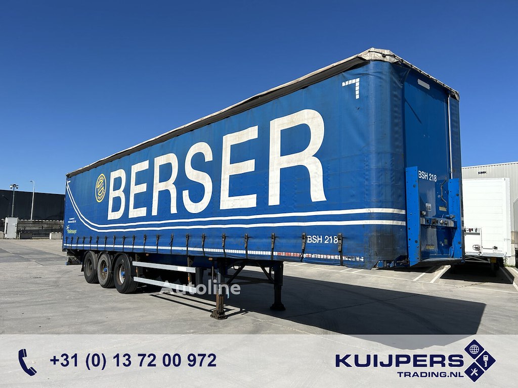 Groenewegen DRO-14-27 / Curtainside Trailer poluprikolica sa kliznom ceradom