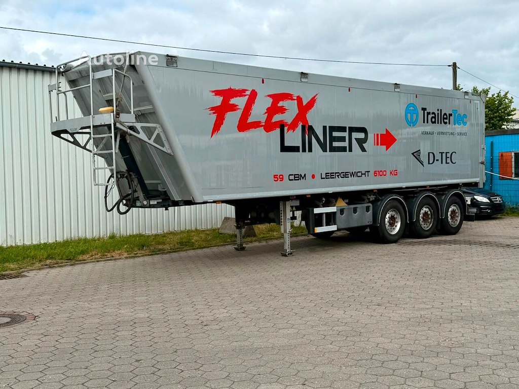 D-Tec Flexliner FL-35 ALU-Stahl poluprikolica kipera