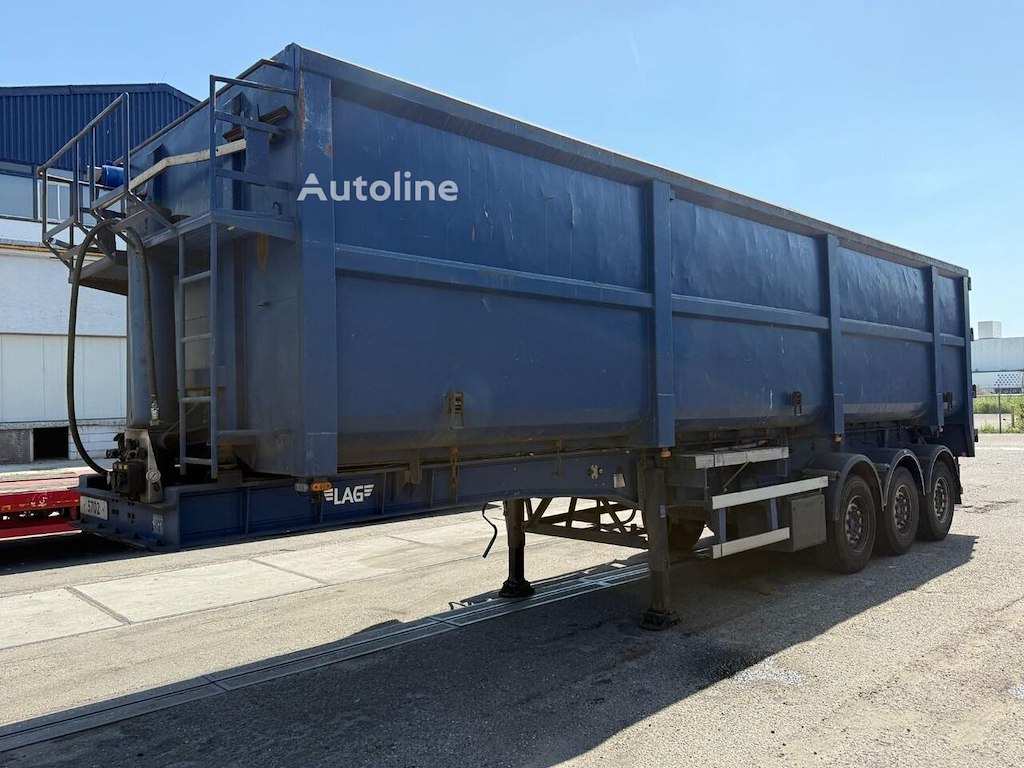 LAG O-3-TIP 40 - 50 CUBIC TIPPER - 3X SAF AXLE poluprikolica kipera