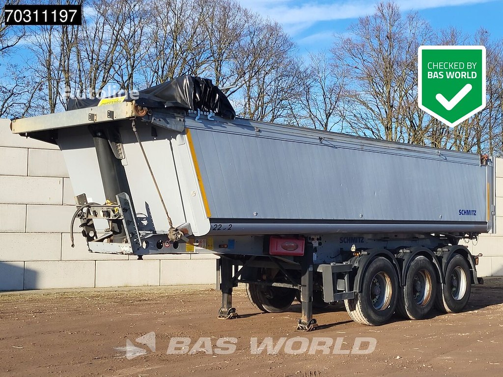 Schmitz Cargobull SKI24 ALU Lift Axle 24m3 poluprikolica kipera