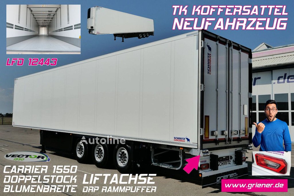 Nova Schmitz Cargobull SKO 24/FP poluprikolica hladnjača