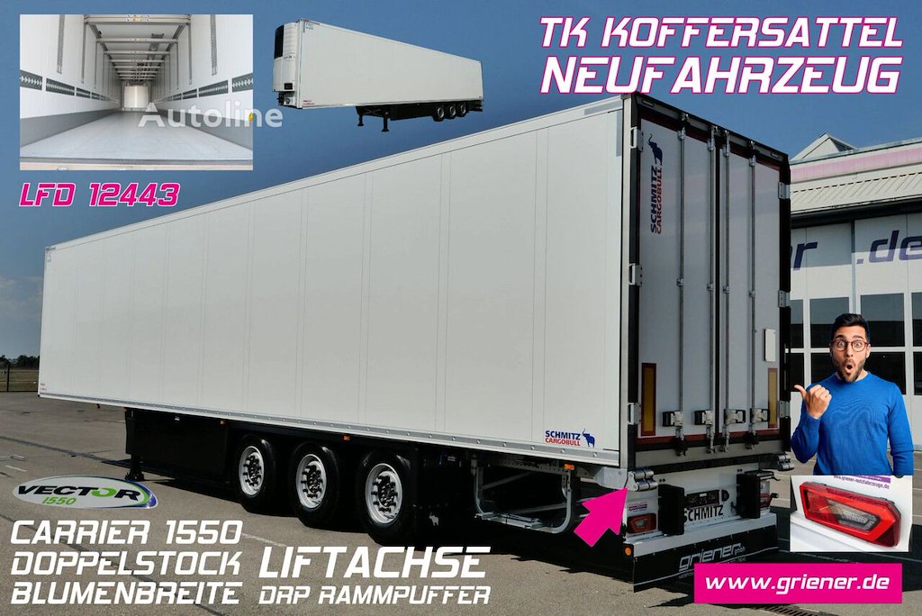 Nova Schmitz Cargobull SKO 24/FP poluprikolica hladnjača