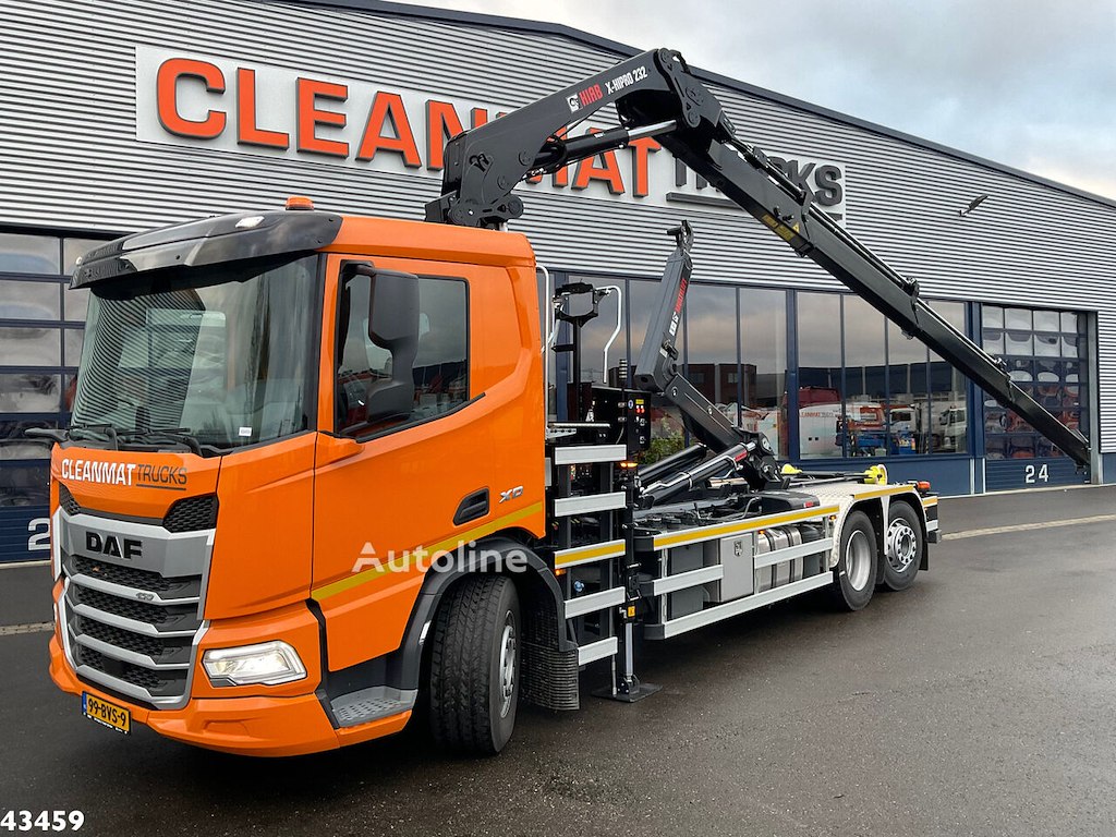DAF FAN XD 450 Hiab 23 Tonmeter laadkraan kamion rol kiper