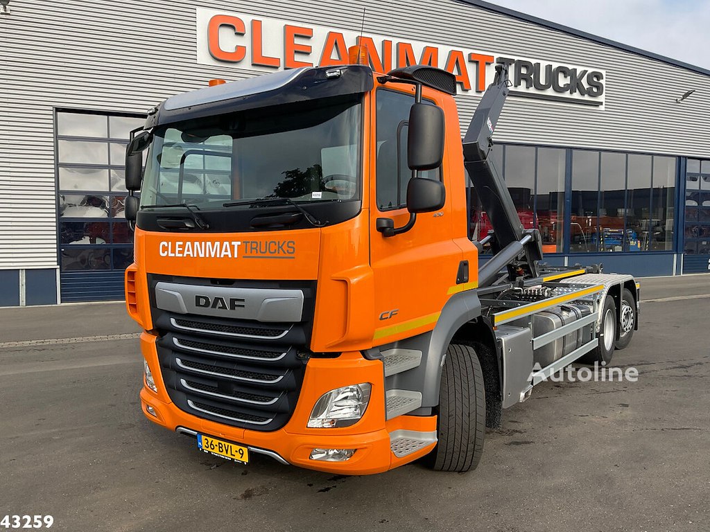 DAF FAN CF 430 VDL 21 Ton haakarmsysteem kamion rol kiper