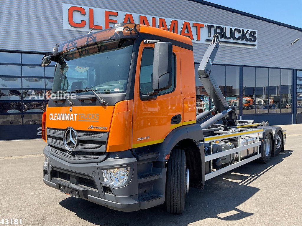 Mercedes-Benz Actros 2643 VDL 21 Ton haakarmsysteem kamion rol kiper
