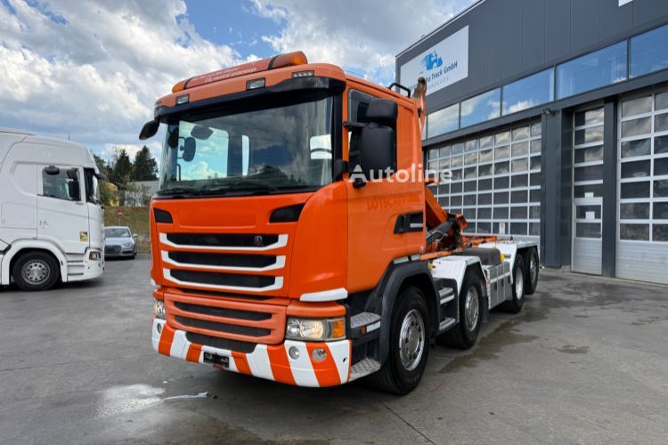 Scania G490 8x2 Hiab 20T kamion rol kiper