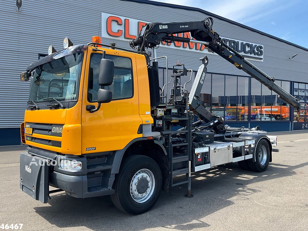 GINAF X 2221 L 4x4 Hiab 9 Tonmeter laadkraan Just 198.696 km! kamion rol kiper
