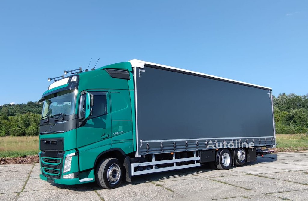 Volvo FH 500, 9,6m, 24 palety, 70m3 kamion sa klizna zavesa cerada