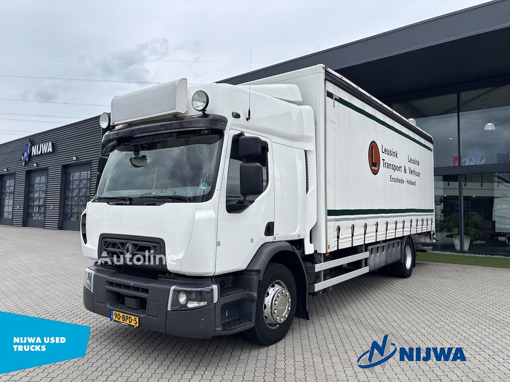 Renault D WIDE 4x2 Schuifzeil + Laadklep 2000KG kamion sa klizna zavesa cerada