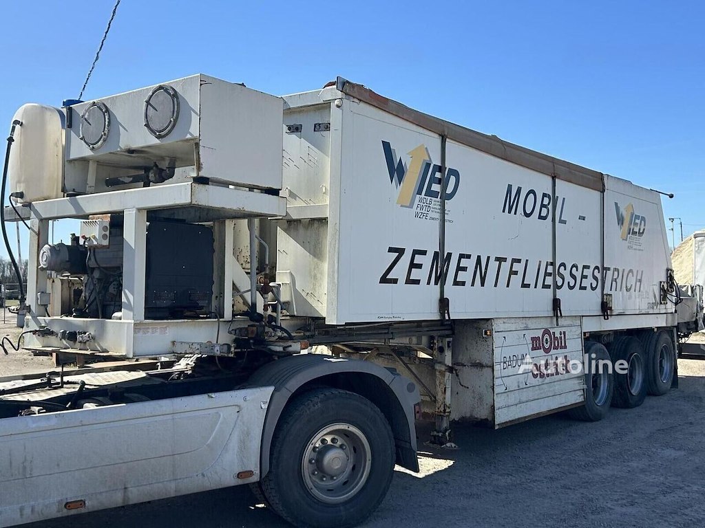 Stas 034/3FAK. Mobil estrick beton keverő poluprikolica betonska mešalica